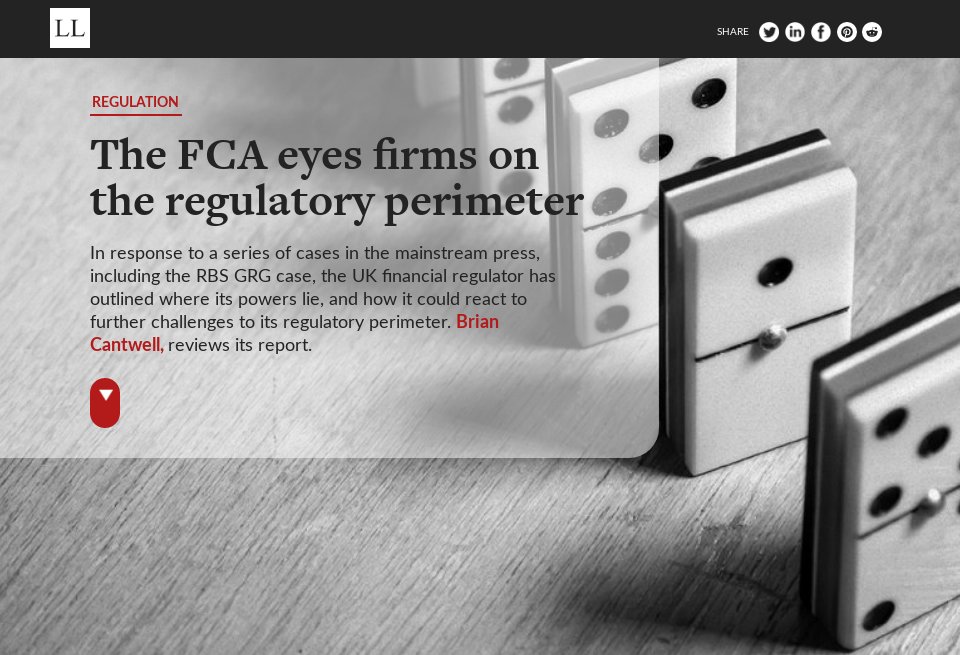 The FCA eyes firms on the regulatory perimeter - Leasing Life August 2019