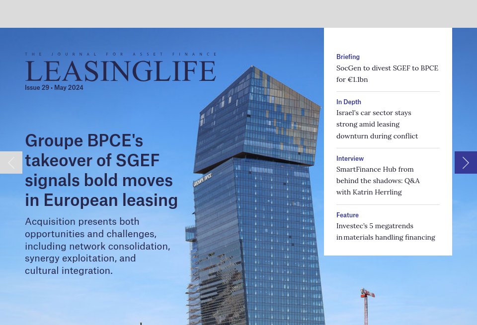 Home | Groupe BPCE's takeover of SGEF signals bold moves in European ...