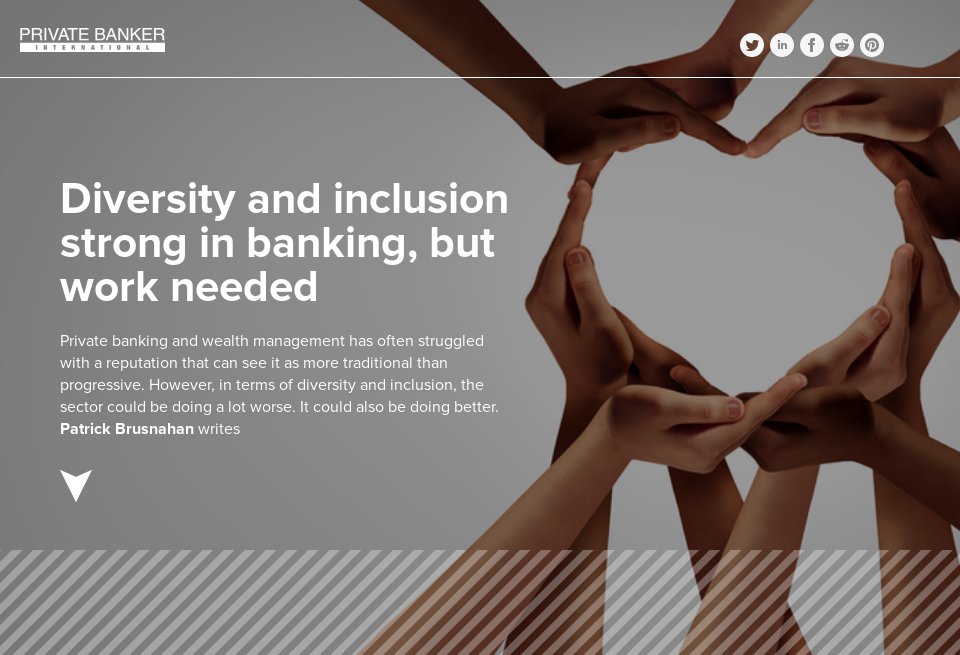 Diversity and inclusion strong in banking, but work needed - Verdict ...